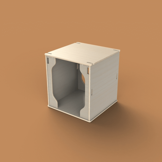 PlayBox - Box | Canadian Made Wooden Toys by All Circles